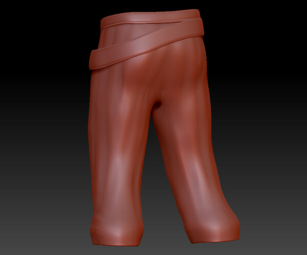 ArtStation - High-poly model Pants belts | Resources