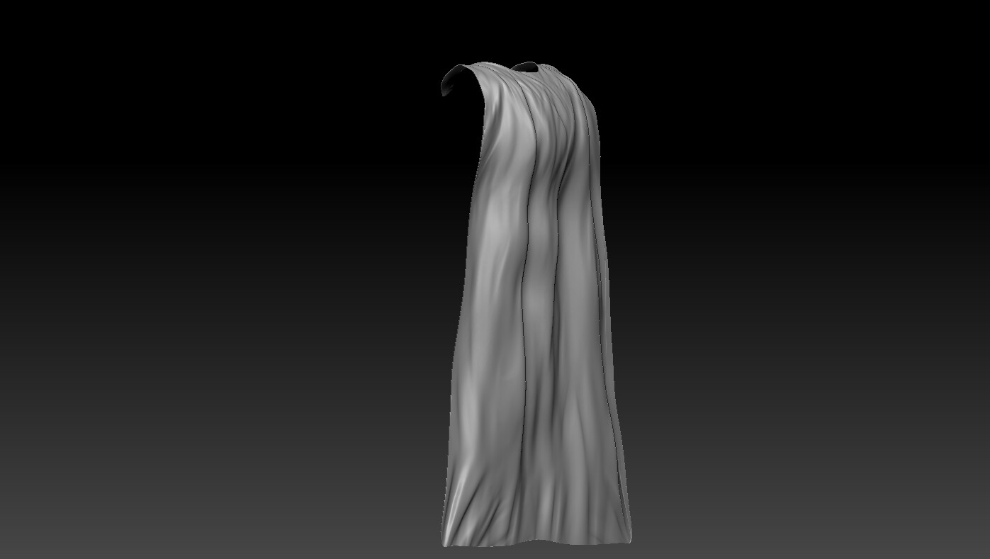 ArtStation - High-poly model knight's cloak | Resources