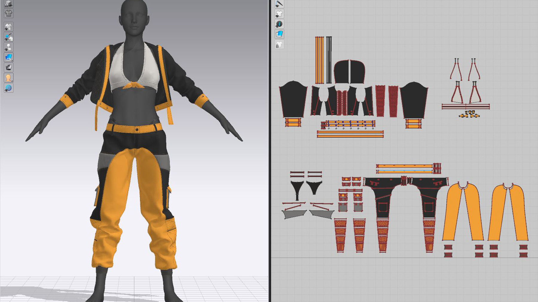 ArtStation - Urban Outfit - 01 | Game Assets