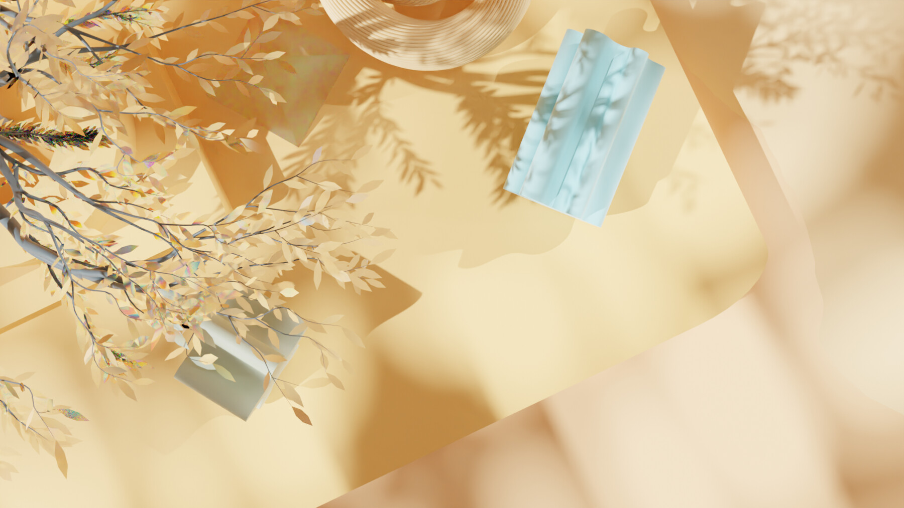 ArtStation - Orange garden scene | Resources