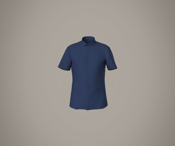 ArtStation - 3D SLIM FIT SHIRT / MEN'S WEAR | Resources