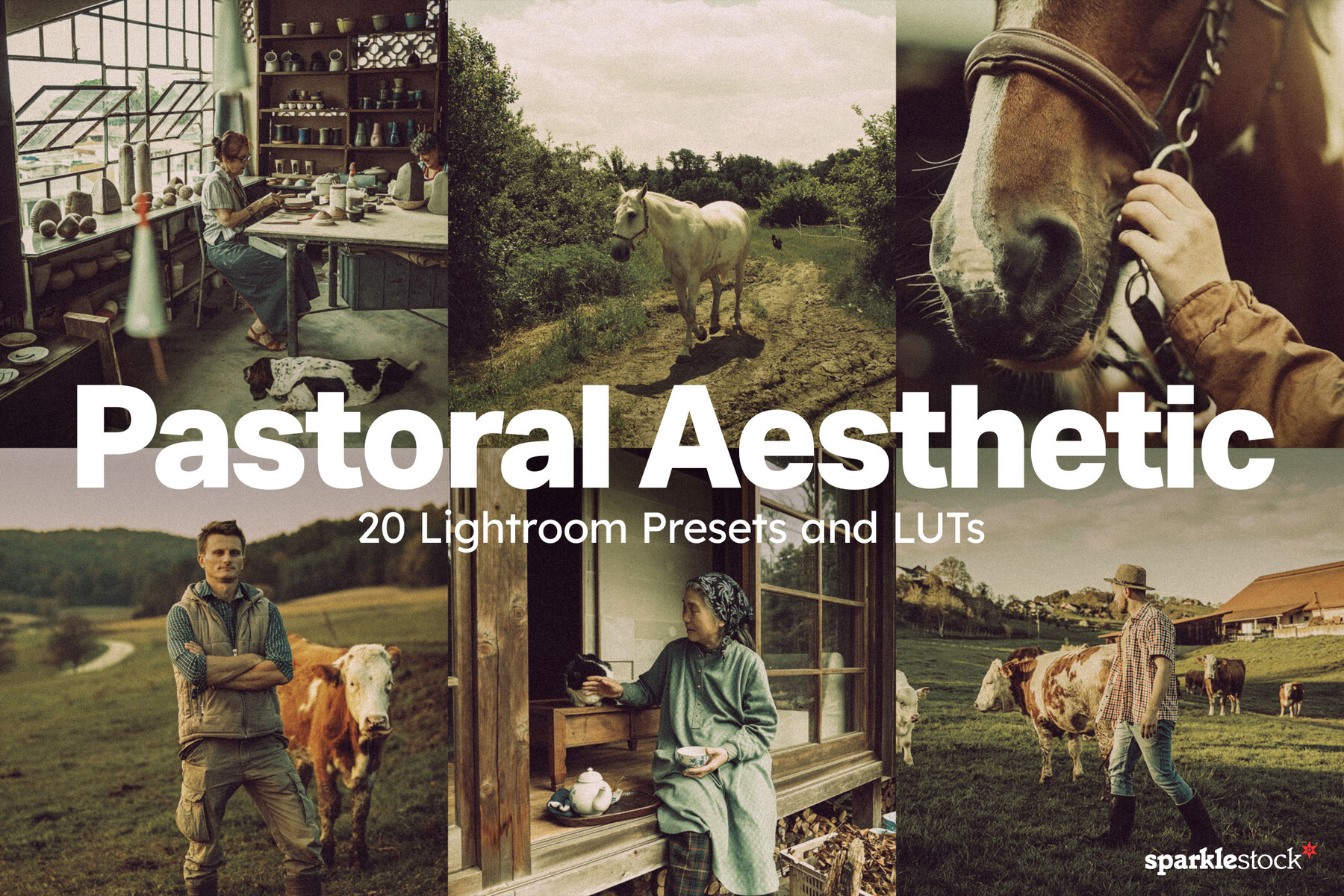 ArtStation - Pastoral Aesthetic - 20 LUTs and Lightroom Presets | Artworks