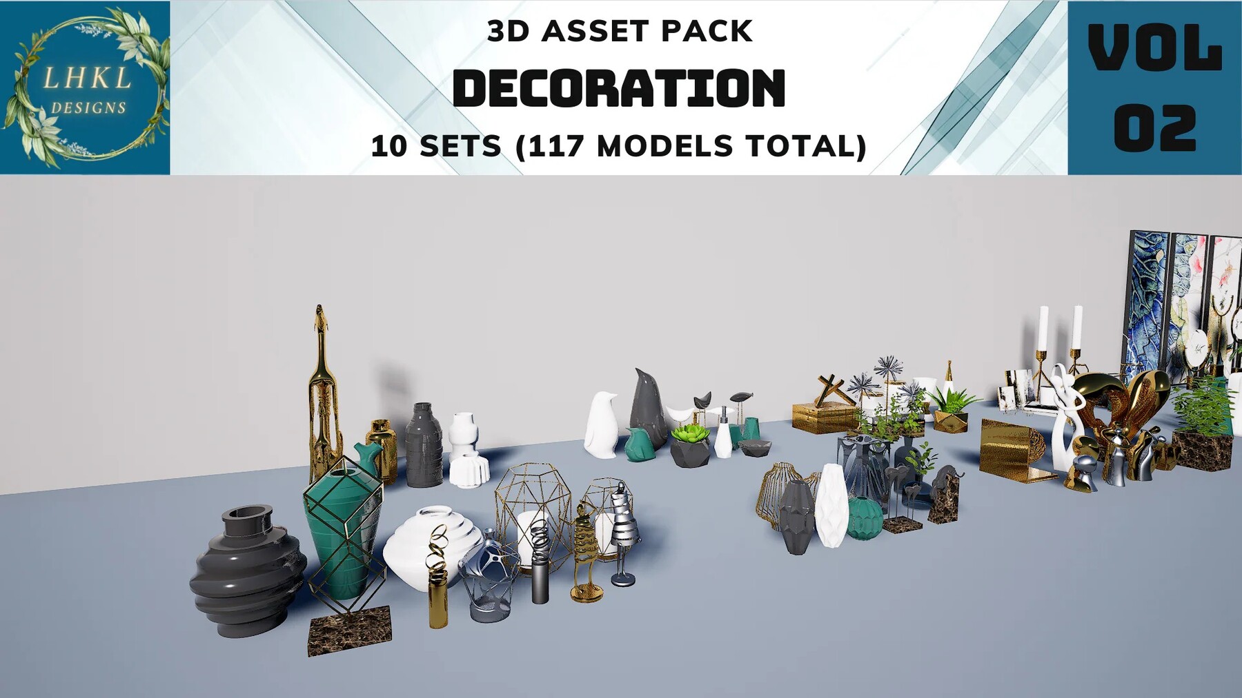 ArtStation - Decorations Pack Vol 2 | Game Assets