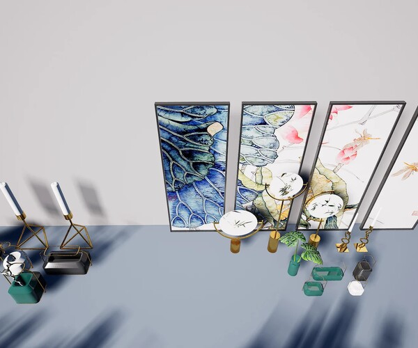 ArtStation - Decorations Pack Vol 2 | Game Assets