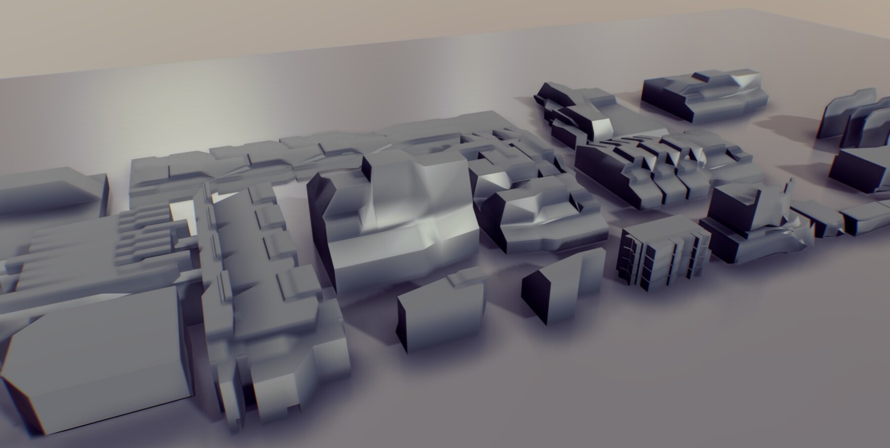 ArtStation - futuristic architecture set - zmvr | Game Assets