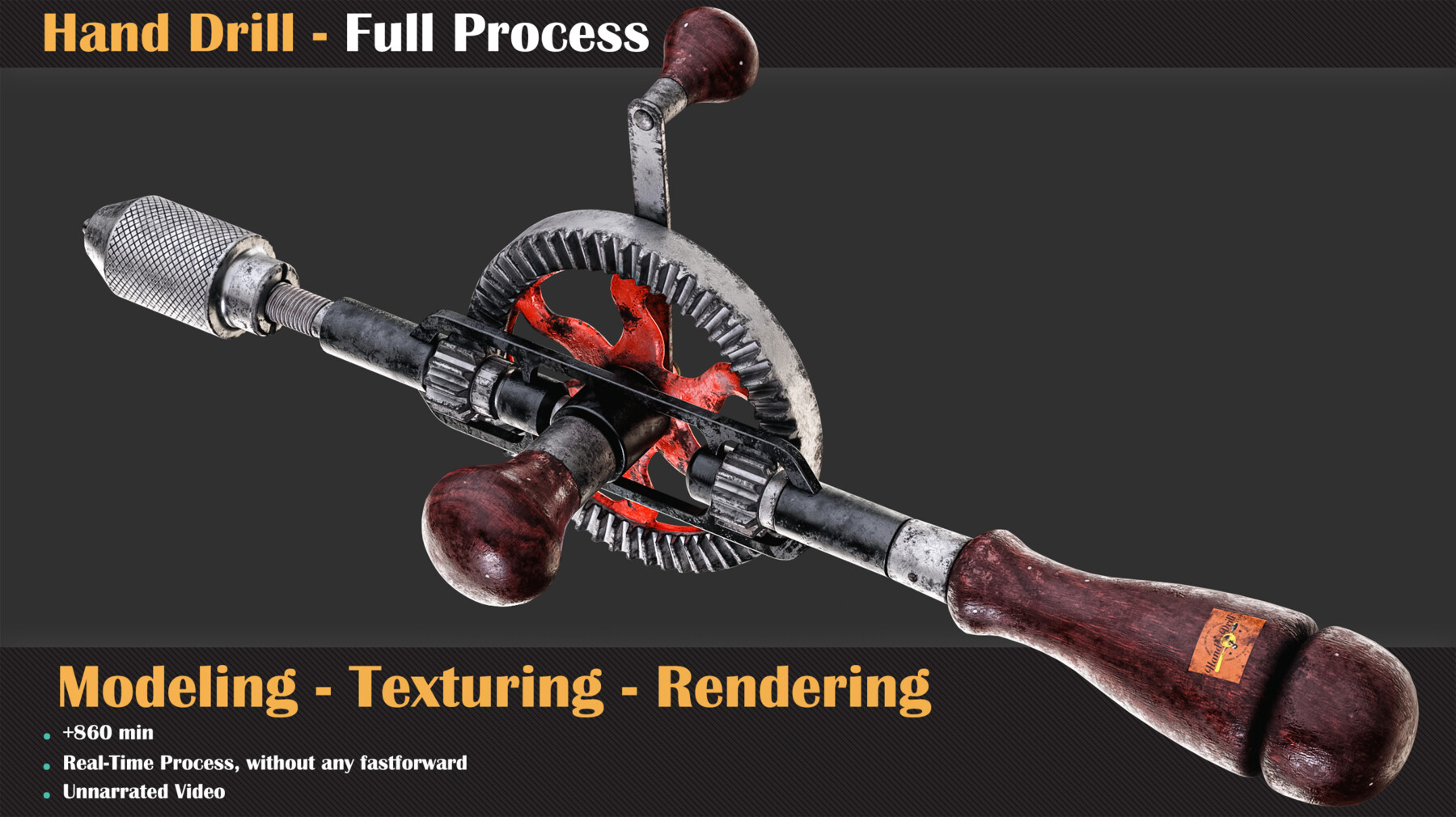 Artstation Hand Drill Tutorial Full Process Tutorials