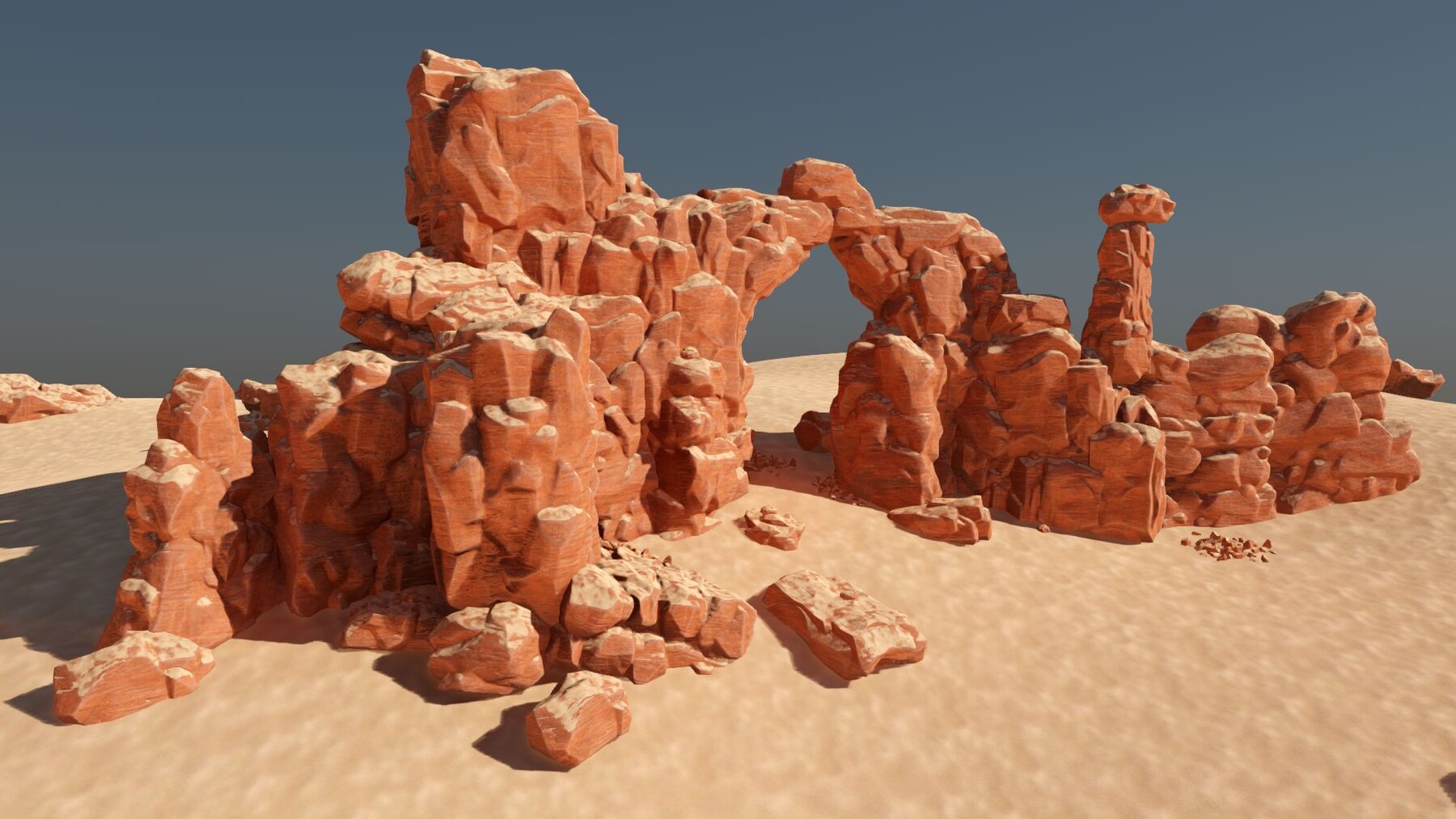 ArtStation - Godot Cliffs & Rocks Asset Pack 1 | Game Assets
