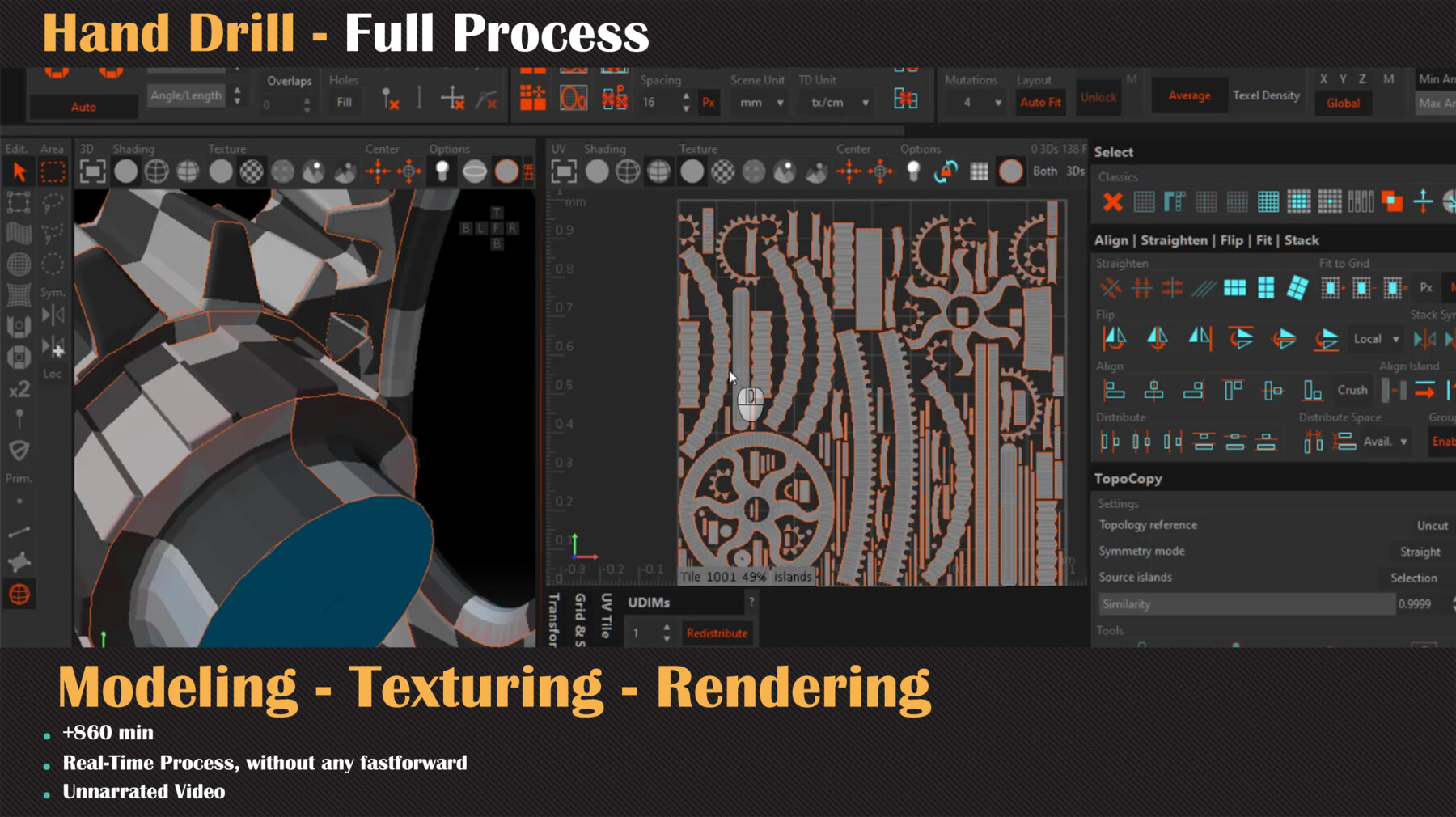 ArtStation - Hand Drill - Tutorial Full Process | Tutorials