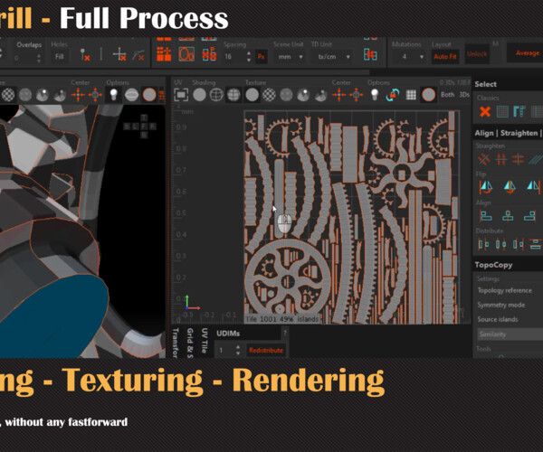 ArtStation - Hand Drill - Tutorial Full Process | Tutorials