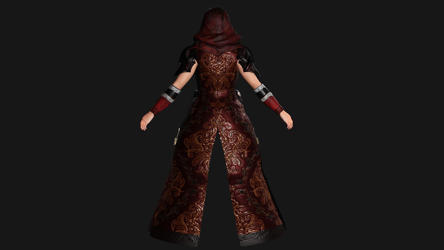 ArtStation - AAA 3D FANTASY FEMALE CHARACTER - THE QUEEN WARRIOR 05 ...