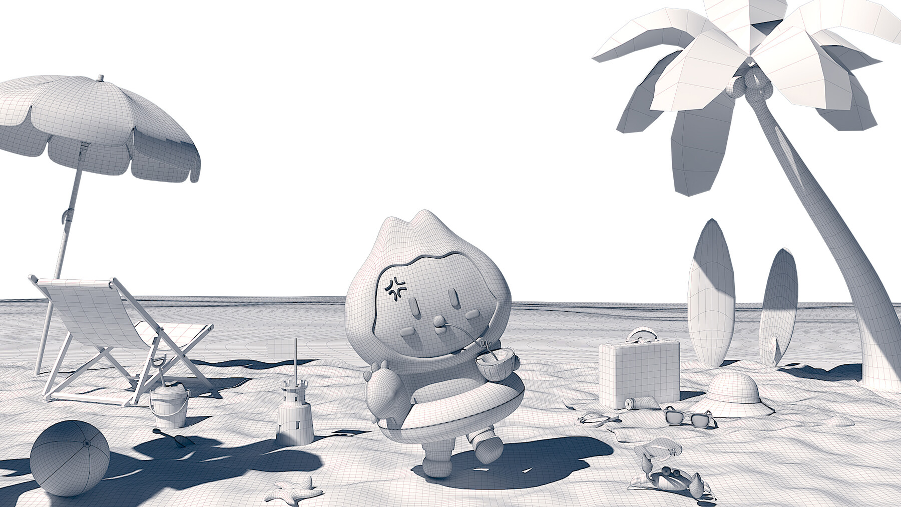 ArtStation - 3D Beach | Resources