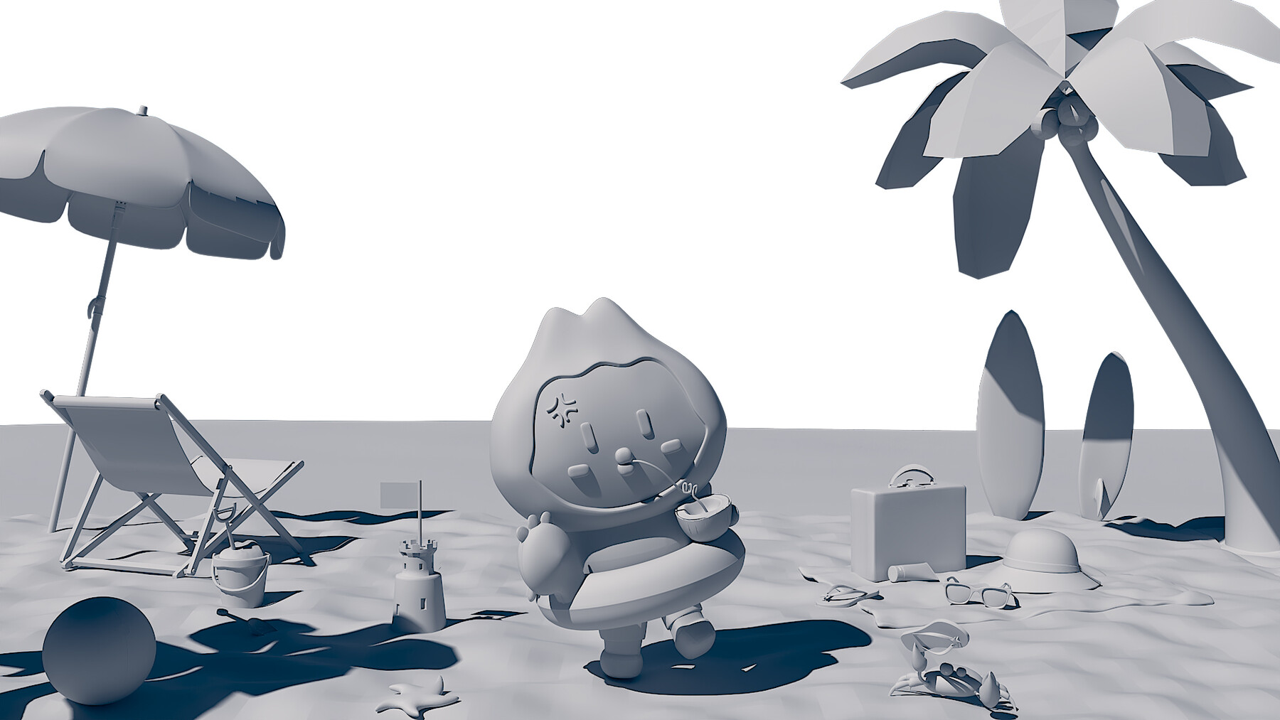 ArtStation - 3D Beach | Resources