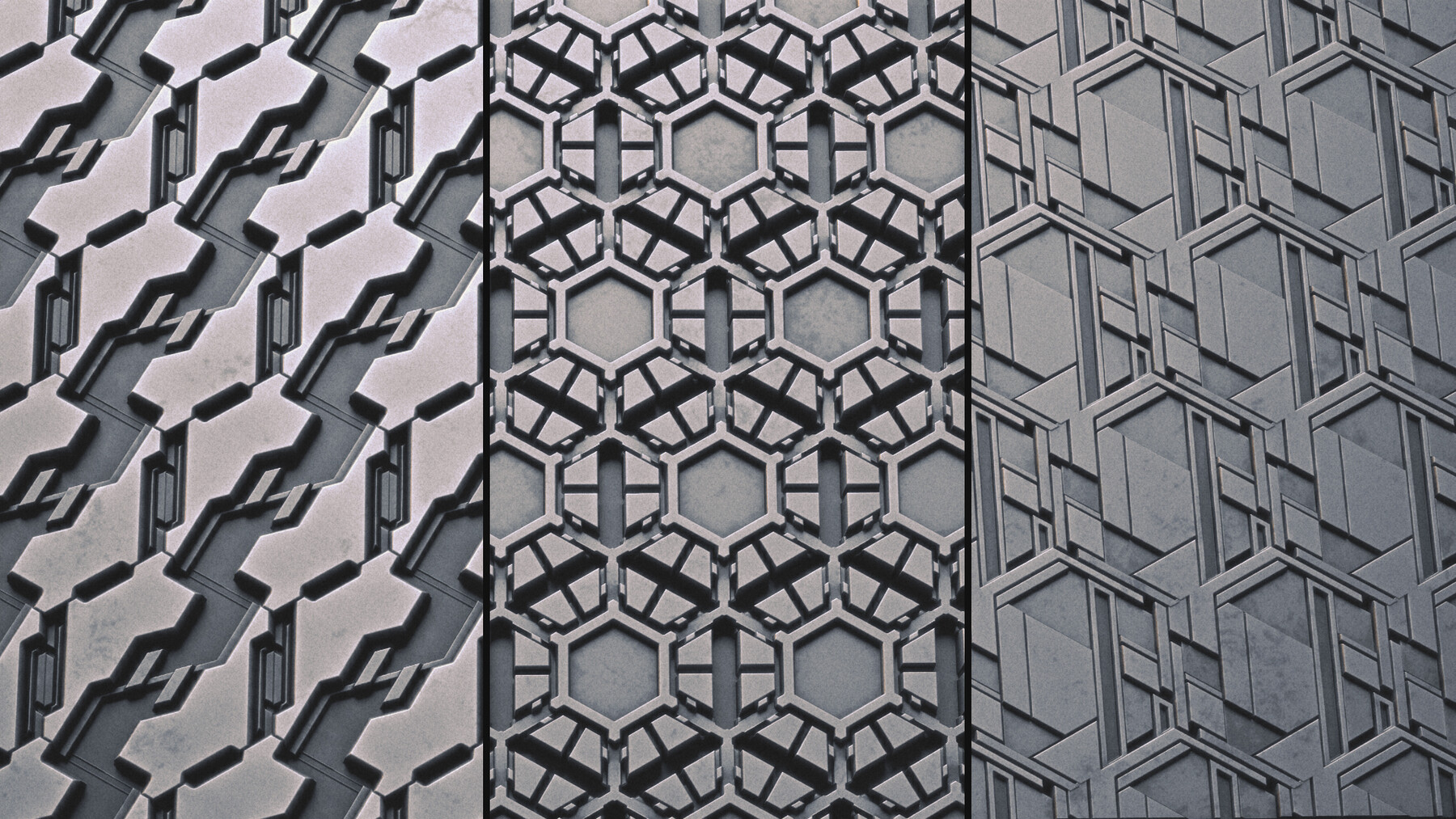 ArtStation - 100 SCI FI PATTERN | Brushes