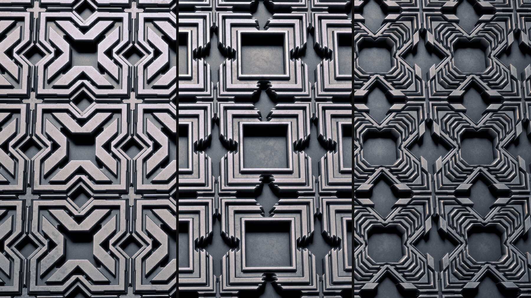 ArtStation - 100 SCI FI PATTERN | Brushes