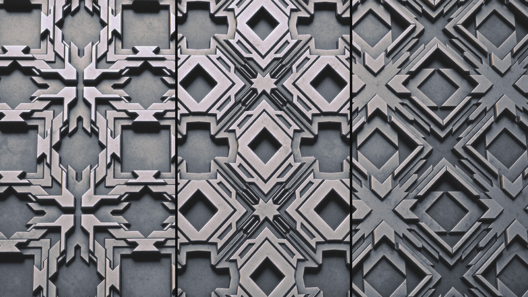 ArtStation - 100 SCI FI PATTERN | Brushes