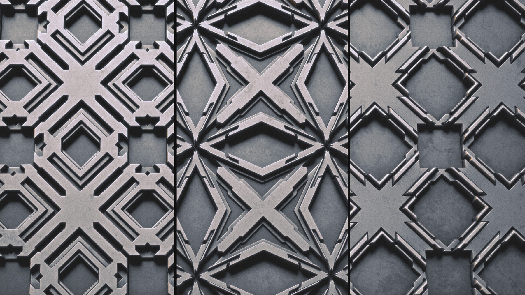 ArtStation - 100 SCI FI PATTERN | Brushes