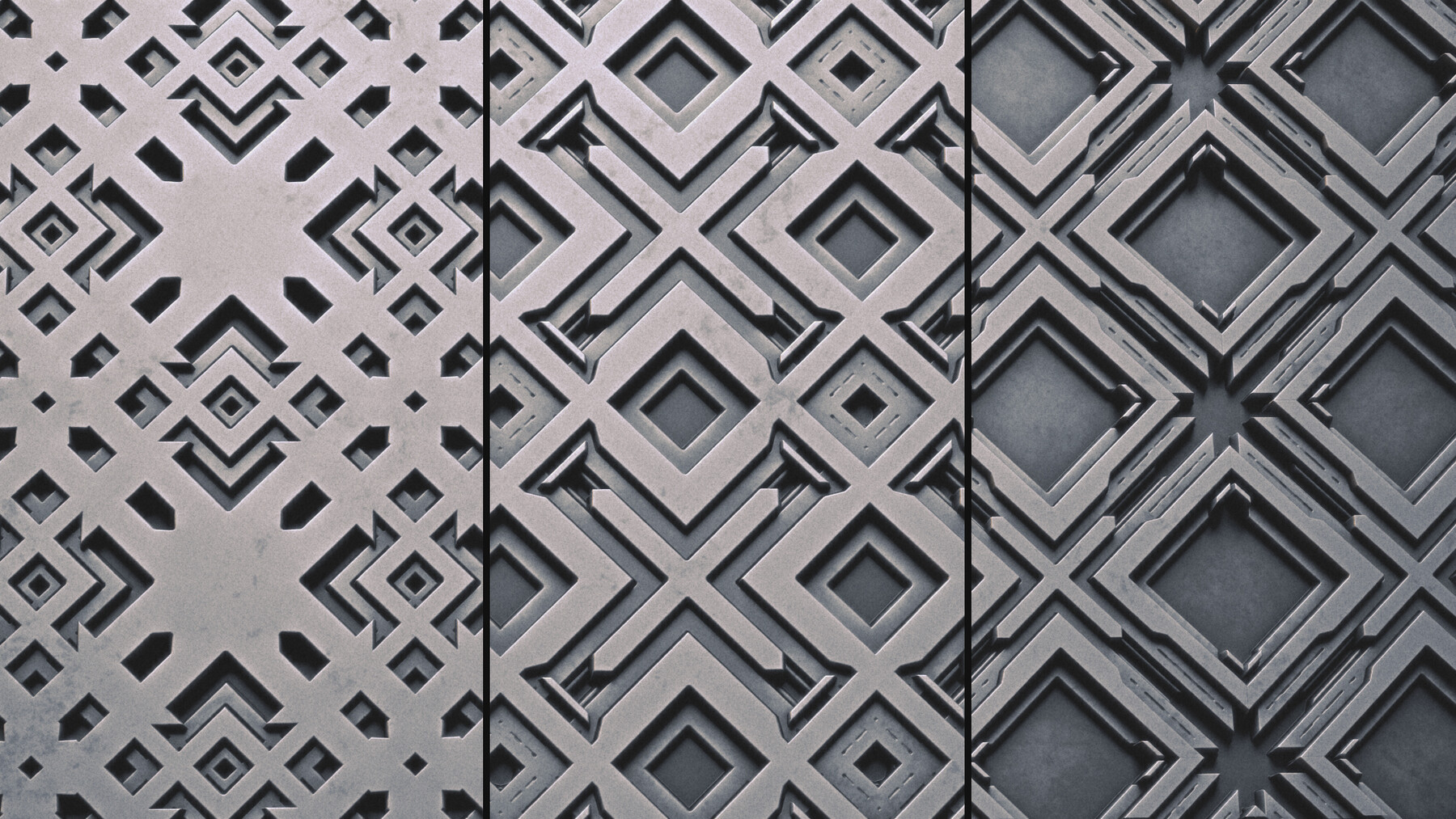 ArtStation - 100 SCI FI PATTERN | Brushes