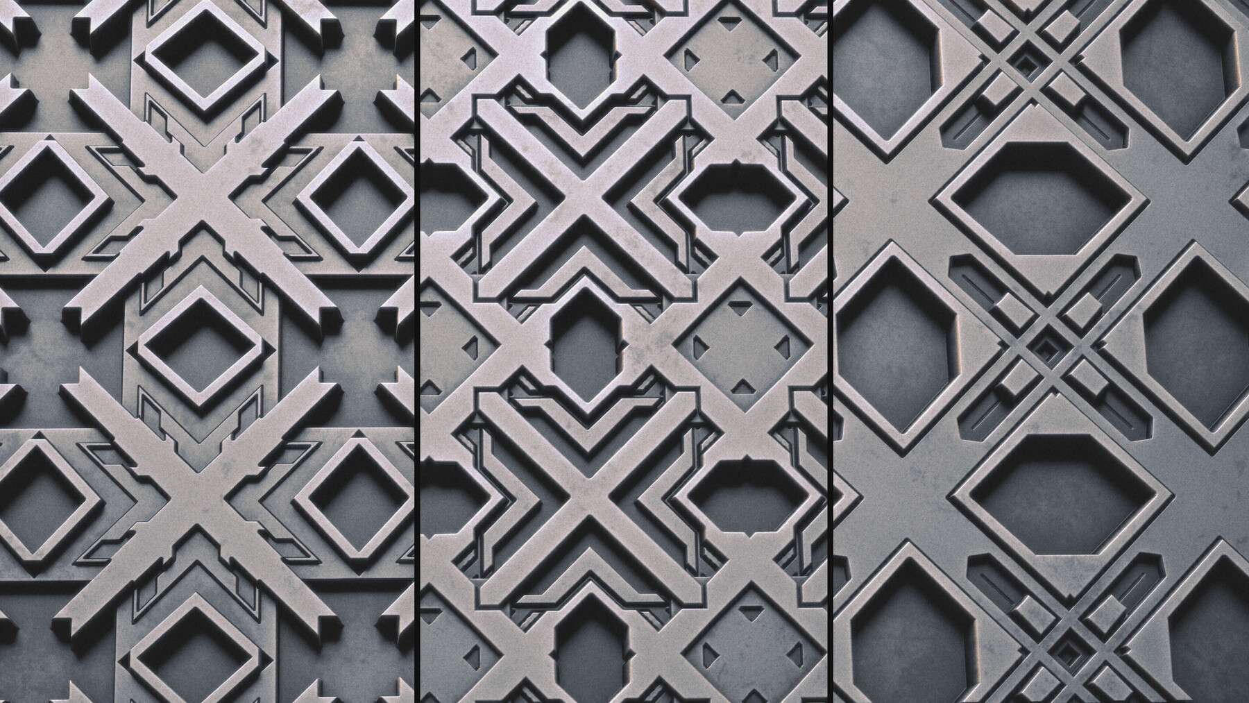 ArtStation - 100 SCI FI PATTERN | Brushes