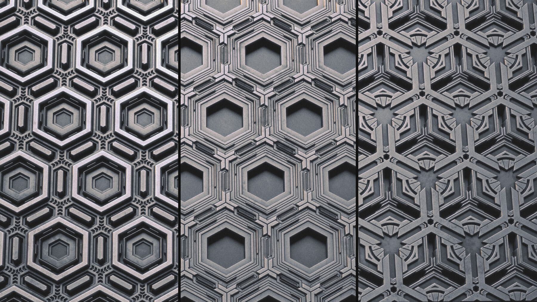 ArtStation - 100 SCI FI PATTERN | Brushes