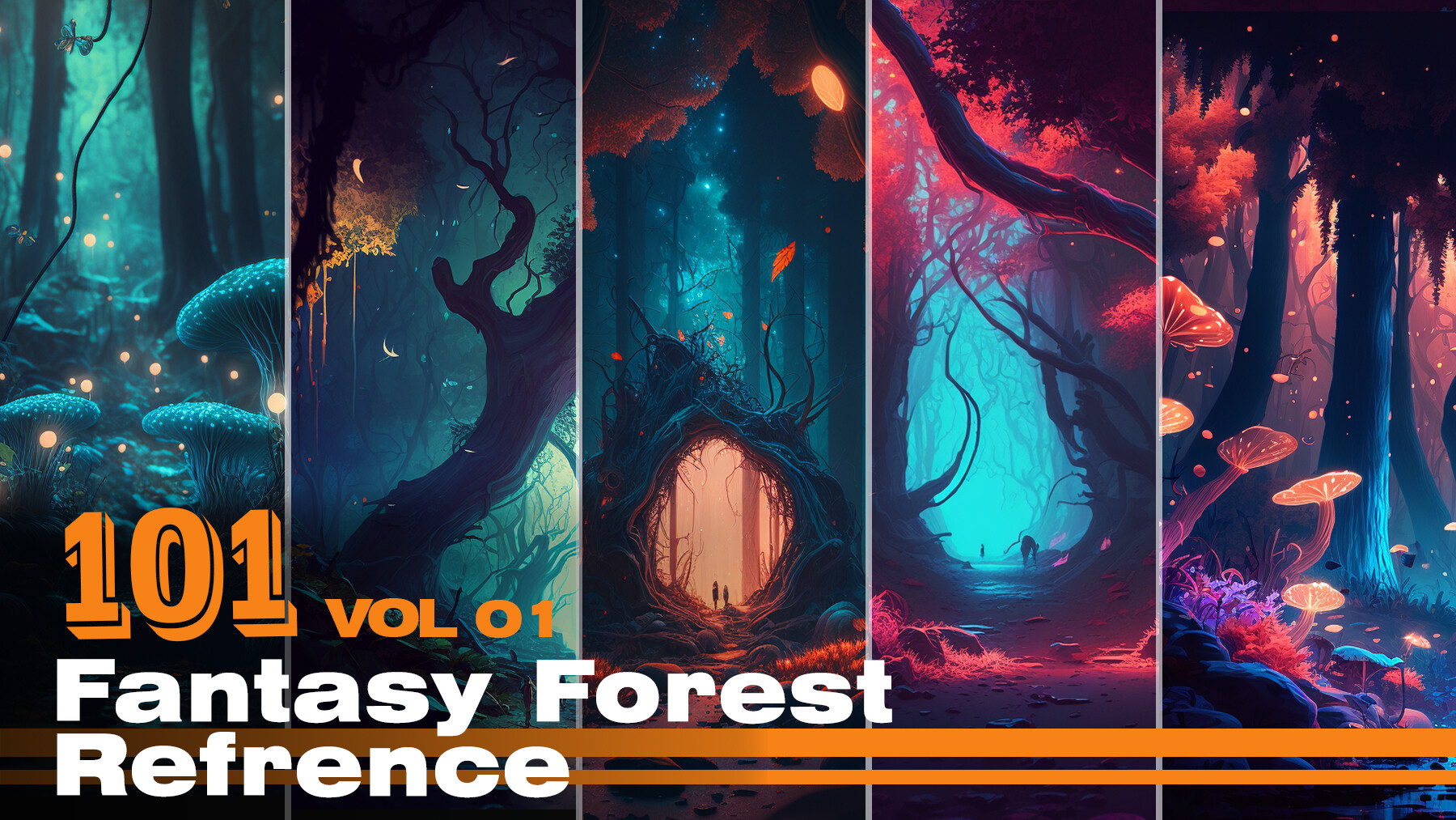 ArtStation - Fantasy Forest V1 | Artworks