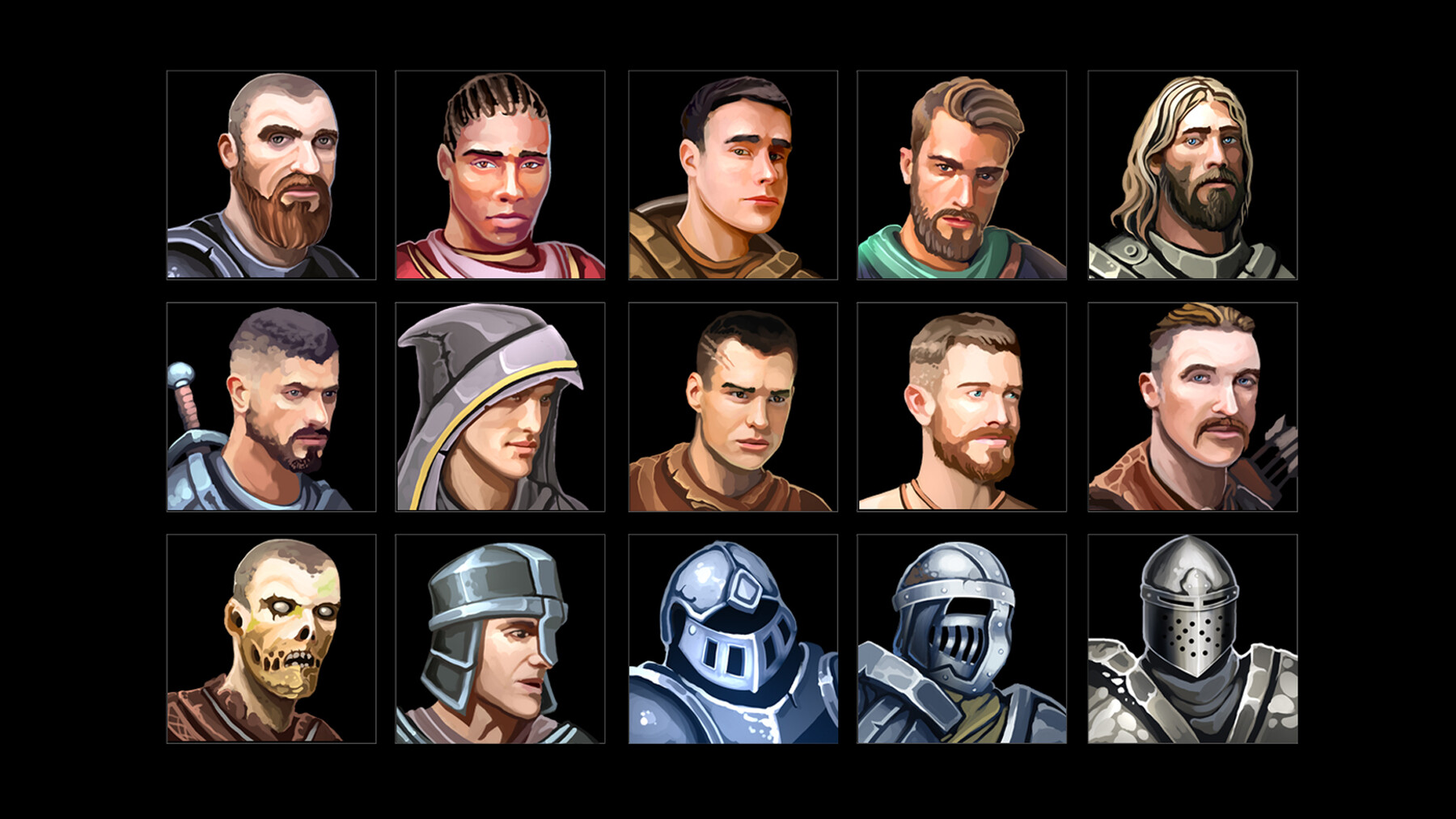 ArtStation - RPG Avatars 02 | Game Assets