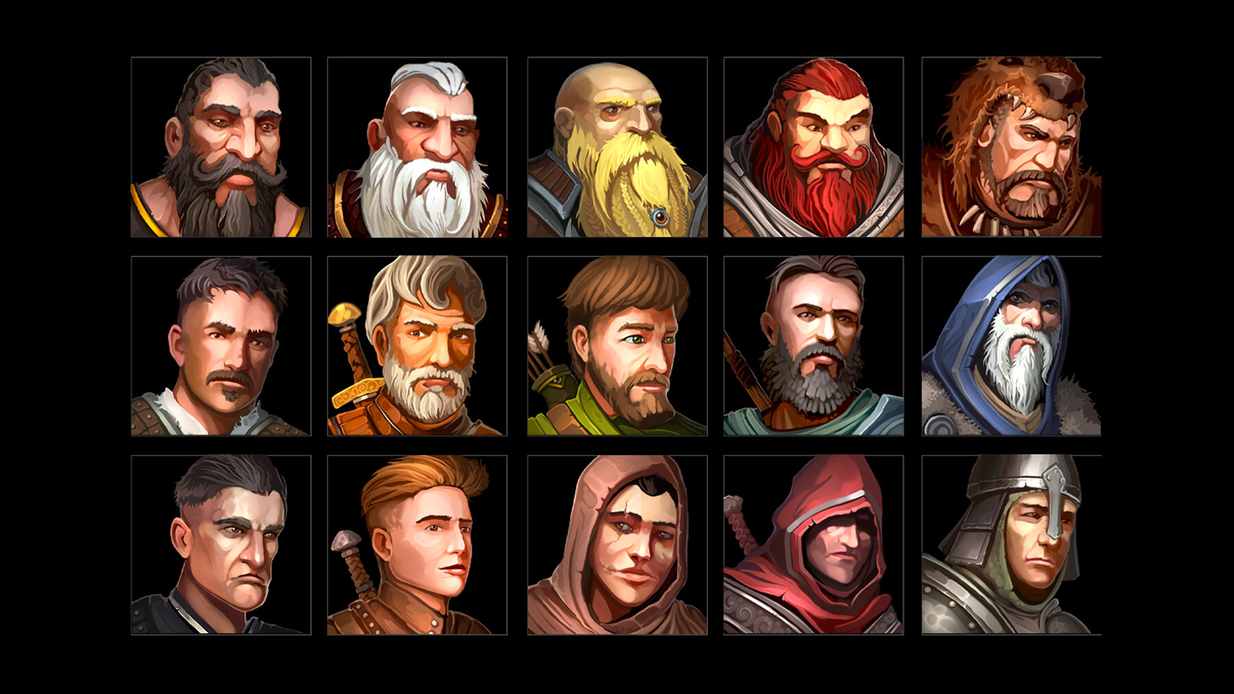 ArtStation - RPG Avatars 03 | Game Assets