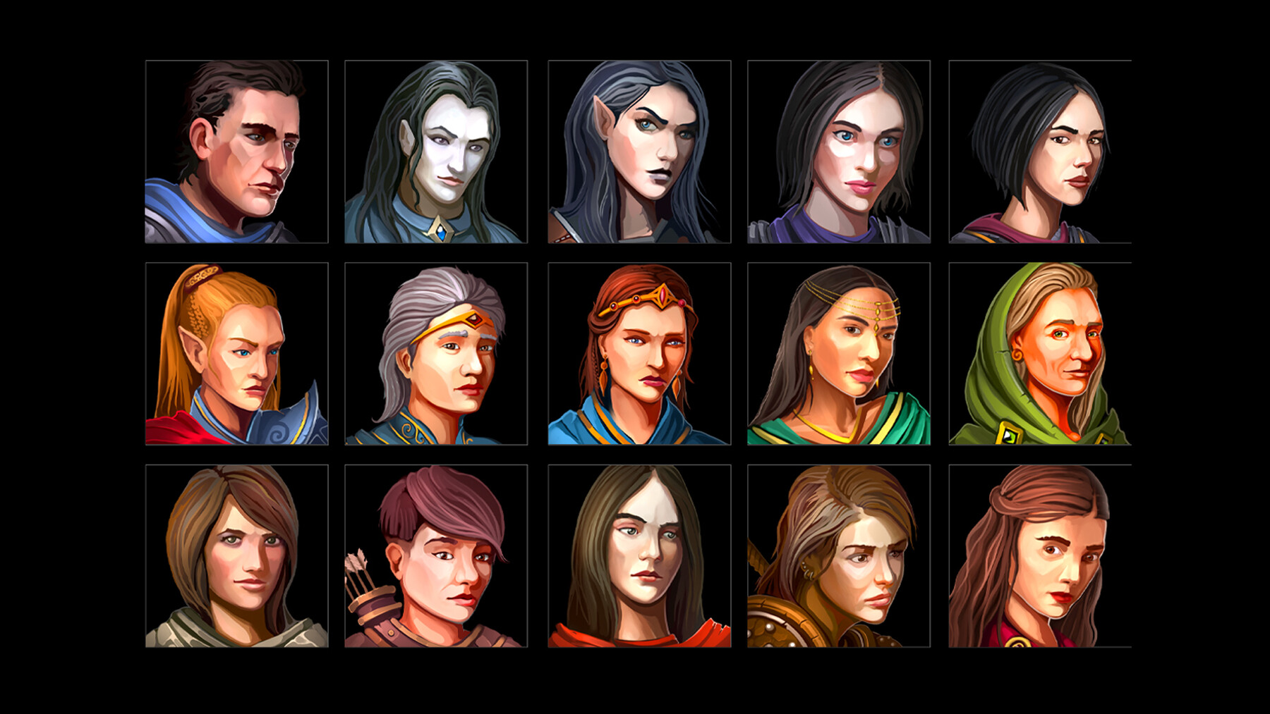 ArtStation - RPG Avatars 03 | Game Assets