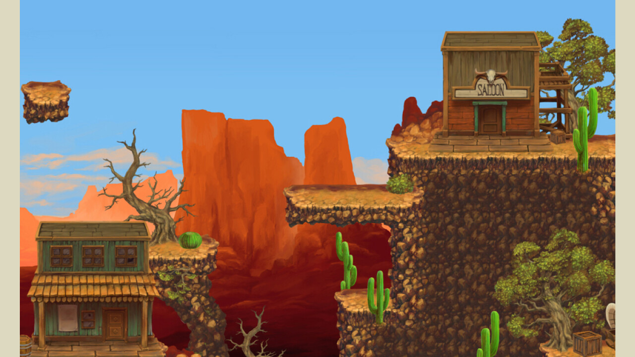 ArtStation - Old West Town - Game Tileset | Game Assets