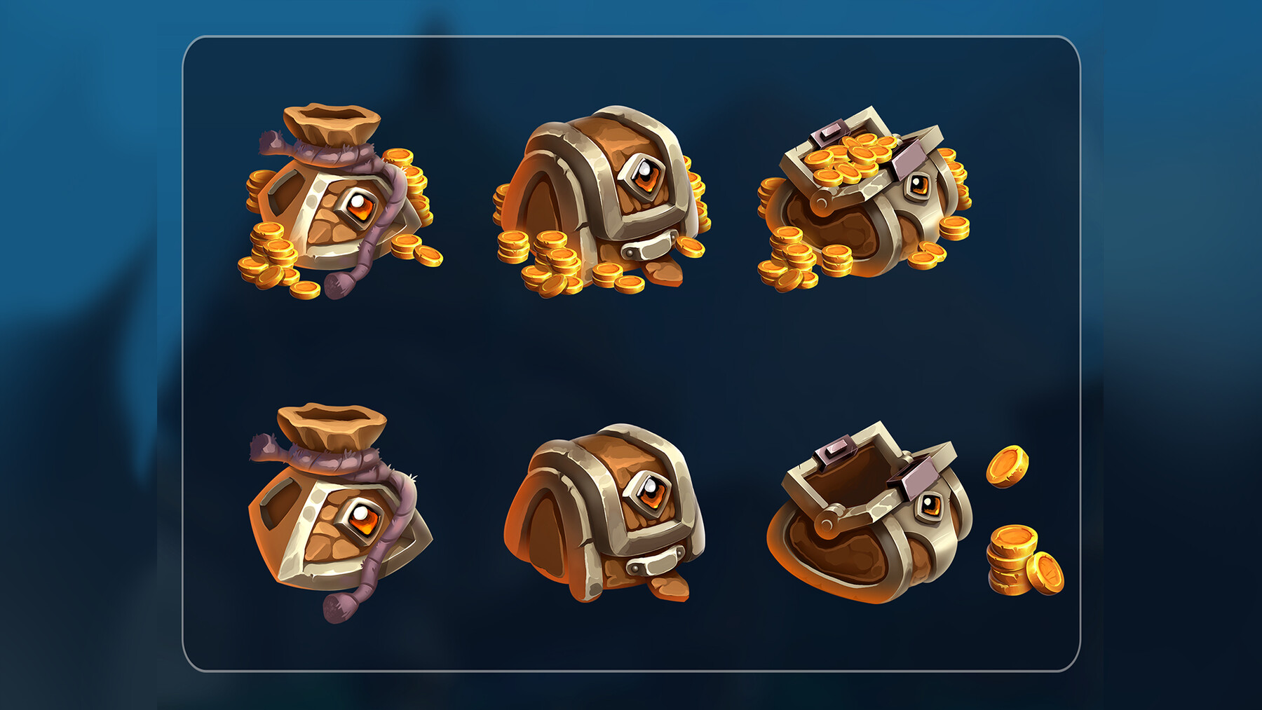 ArtStation - Treasury Boxes | Game Assets