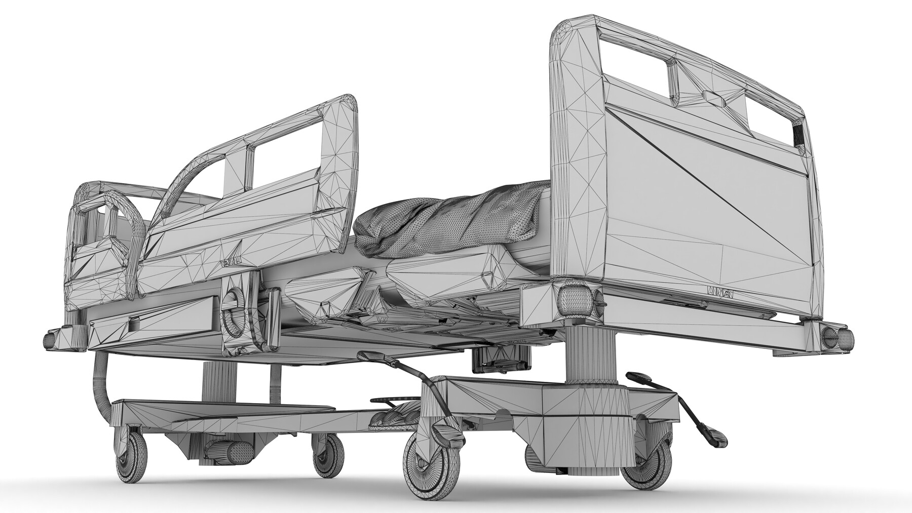 ArtStation - Intensive Care Bed 5 - 4K | Resources