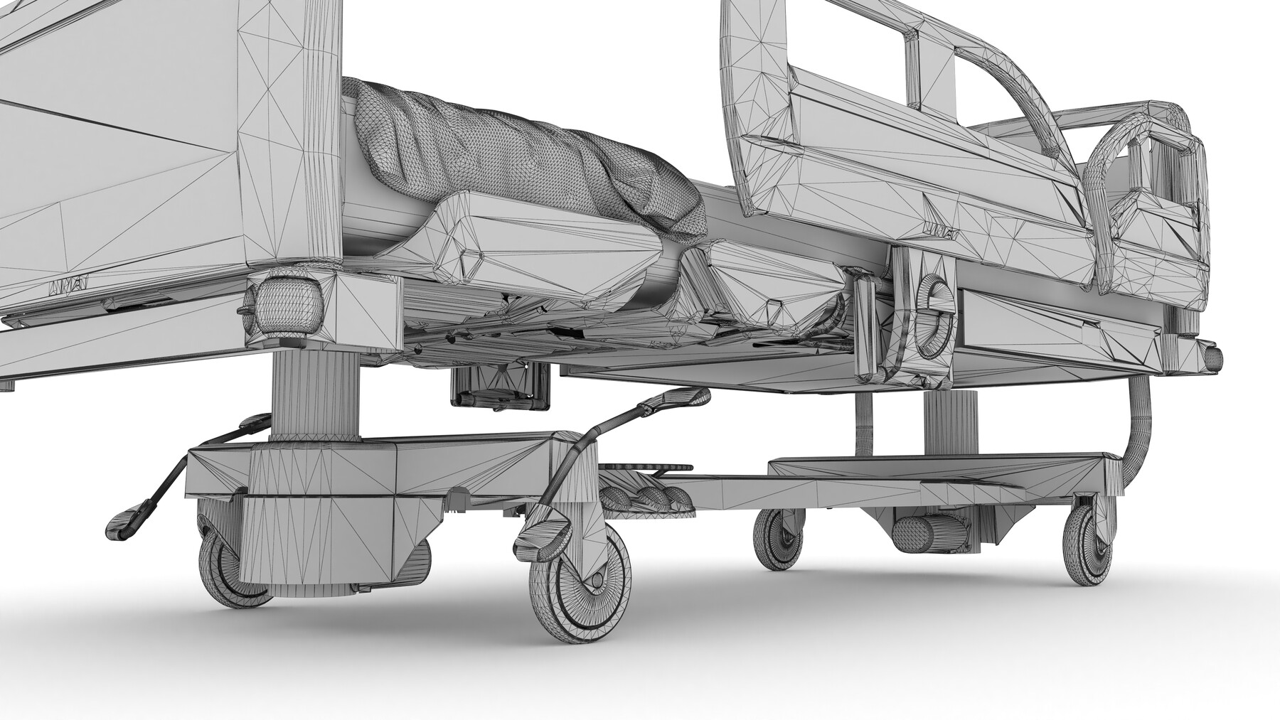 ArtStation - Intensive Care Bed 5 - 4K | Resources