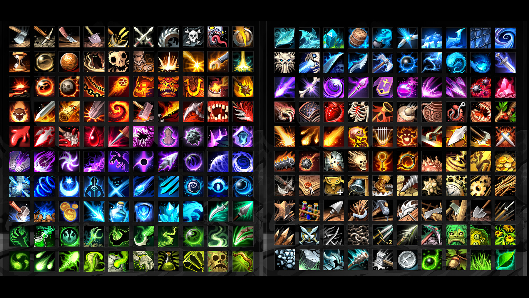 ArtStation - RPG skills and abilities | Game Assets