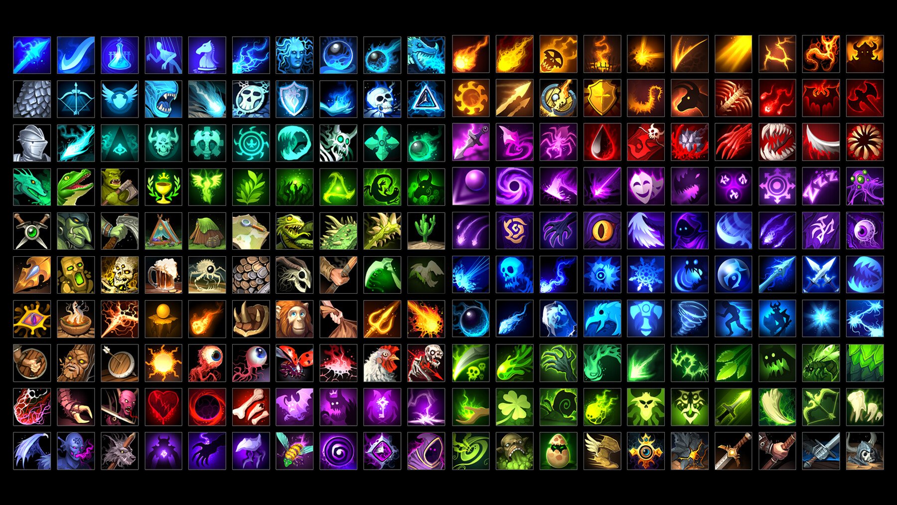 ArtStation - RPG skills and abilities | Game Assets