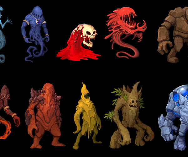 ArtStation - Fantasy Army Characters pack3 | Game Assets