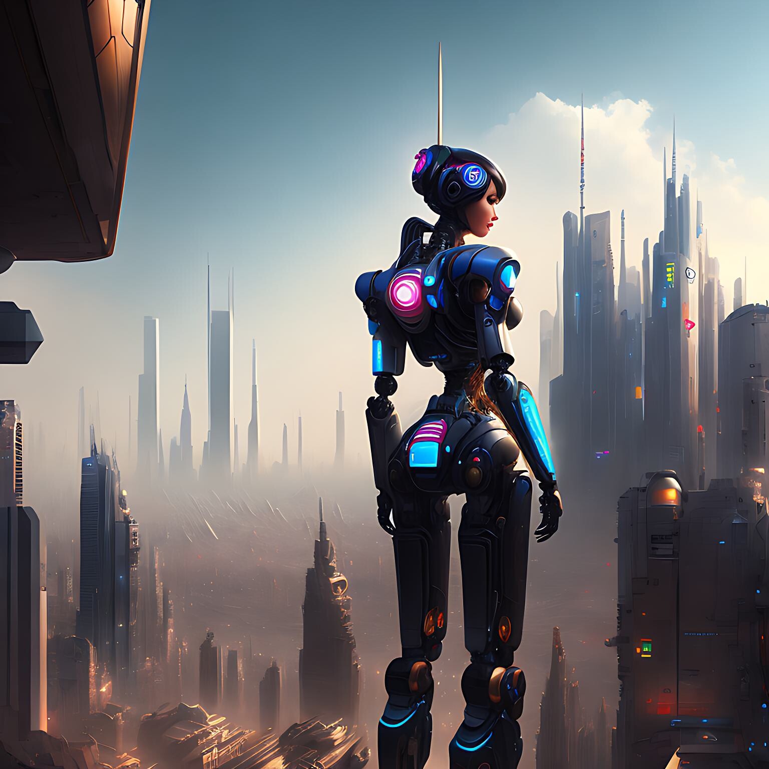 ArtStation - Futurist City | Artworks