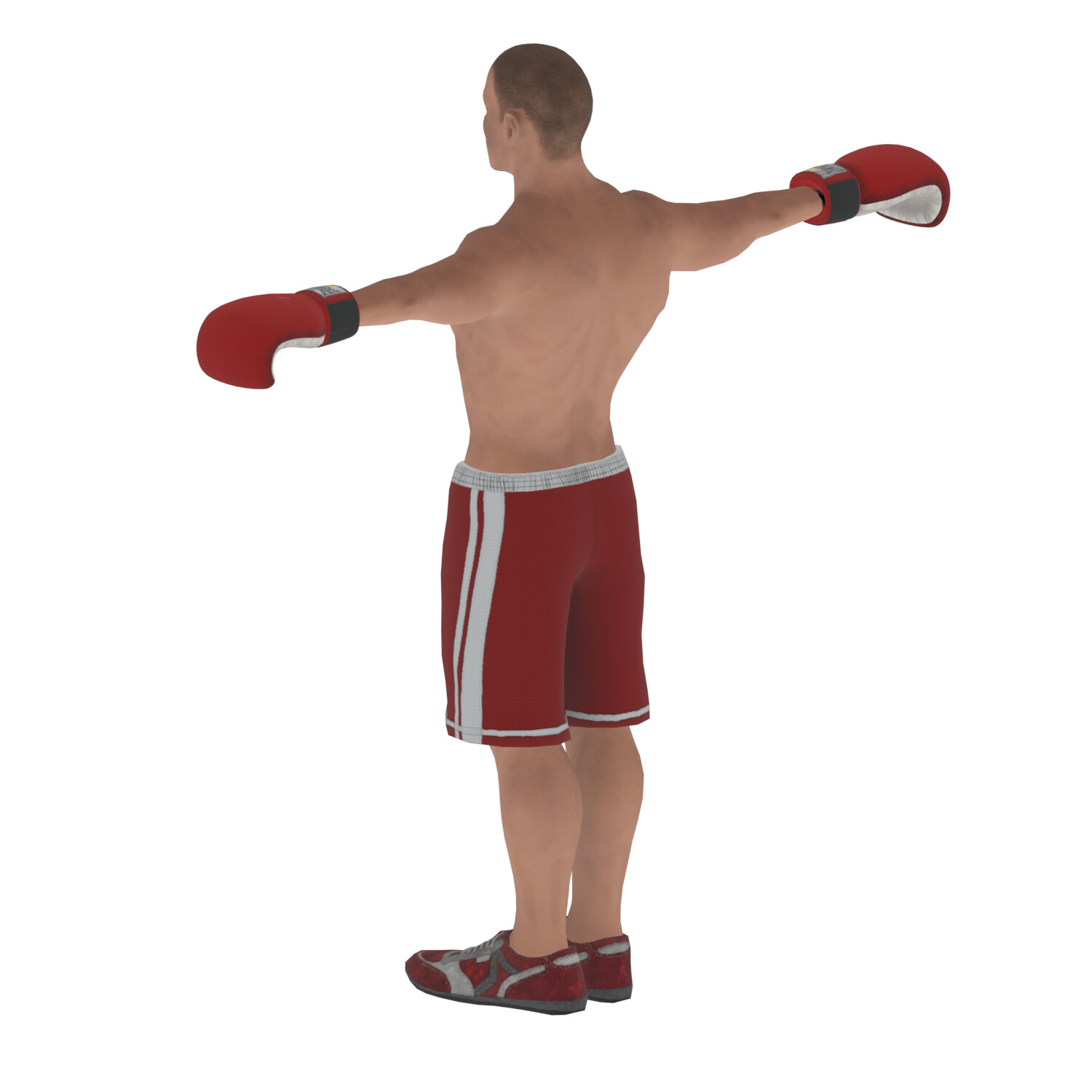 ArtStation - Boxer 3D Model Game Ready | Game Assets