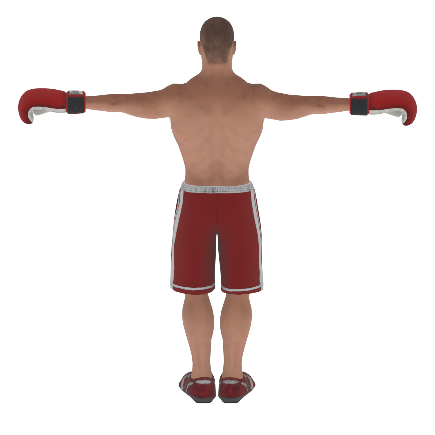 ArtStation - Boxer 3D Model Game Ready | Game Assets