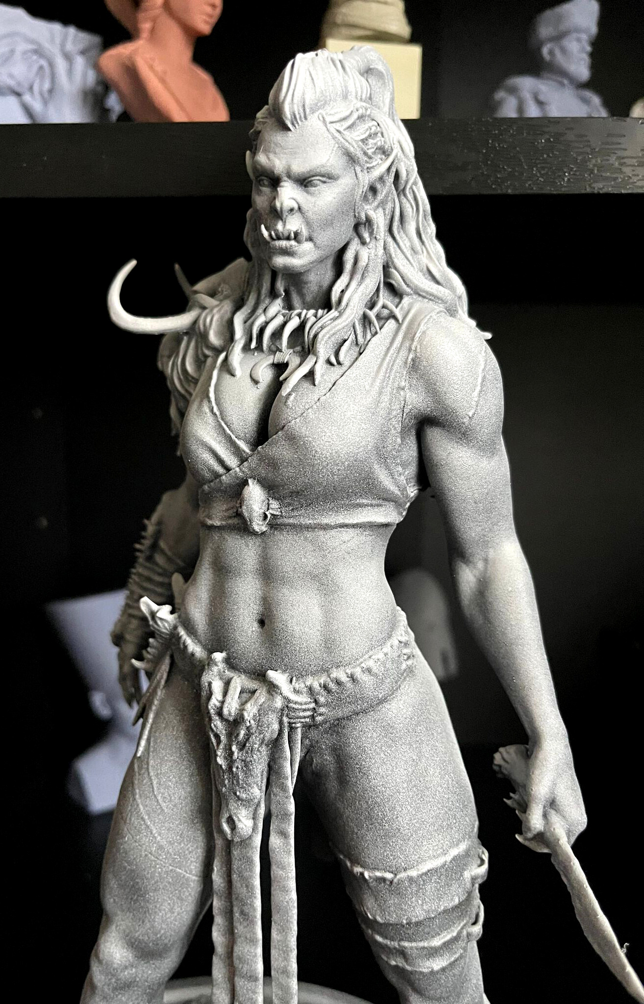 ArtStation - Orc Statue for 3D Printing | Game Assets