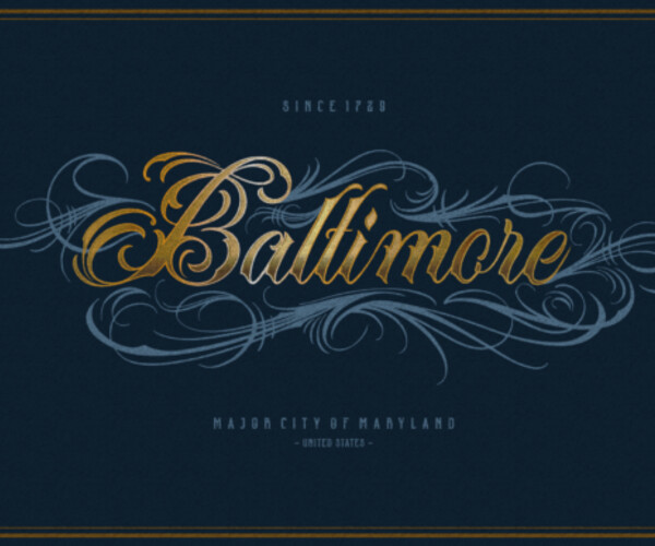 ArtStation - 10 Premium Tattoo Fonts Bundle 1 | T-Shirt Print | Logo ...