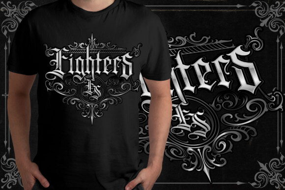 ArtStation - Tattoo Fonts Bundle #2 Gothic Blackletter & Calligraphy ...