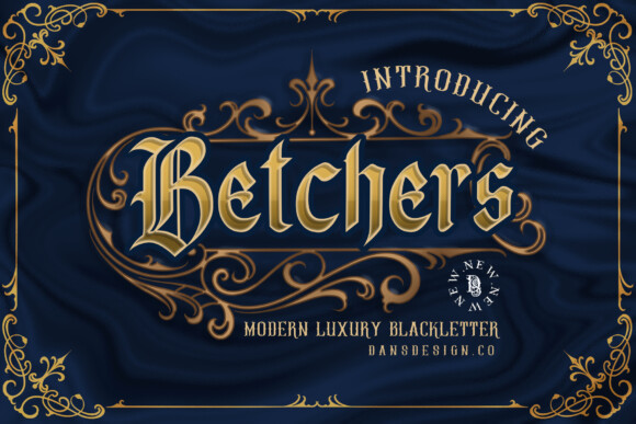 ArtStation - Tattoo Fonts Bundle #2 Gothic Blackletter & Calligraphy ...