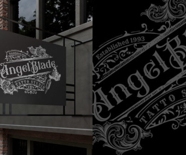 ArtStation - 20 Premium Tattoo Fonts Bundle 5 | T-Shirt Print | Logo ...