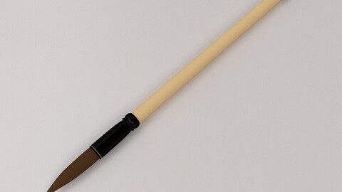 ArtStation - Calligraphy Brush | Resources