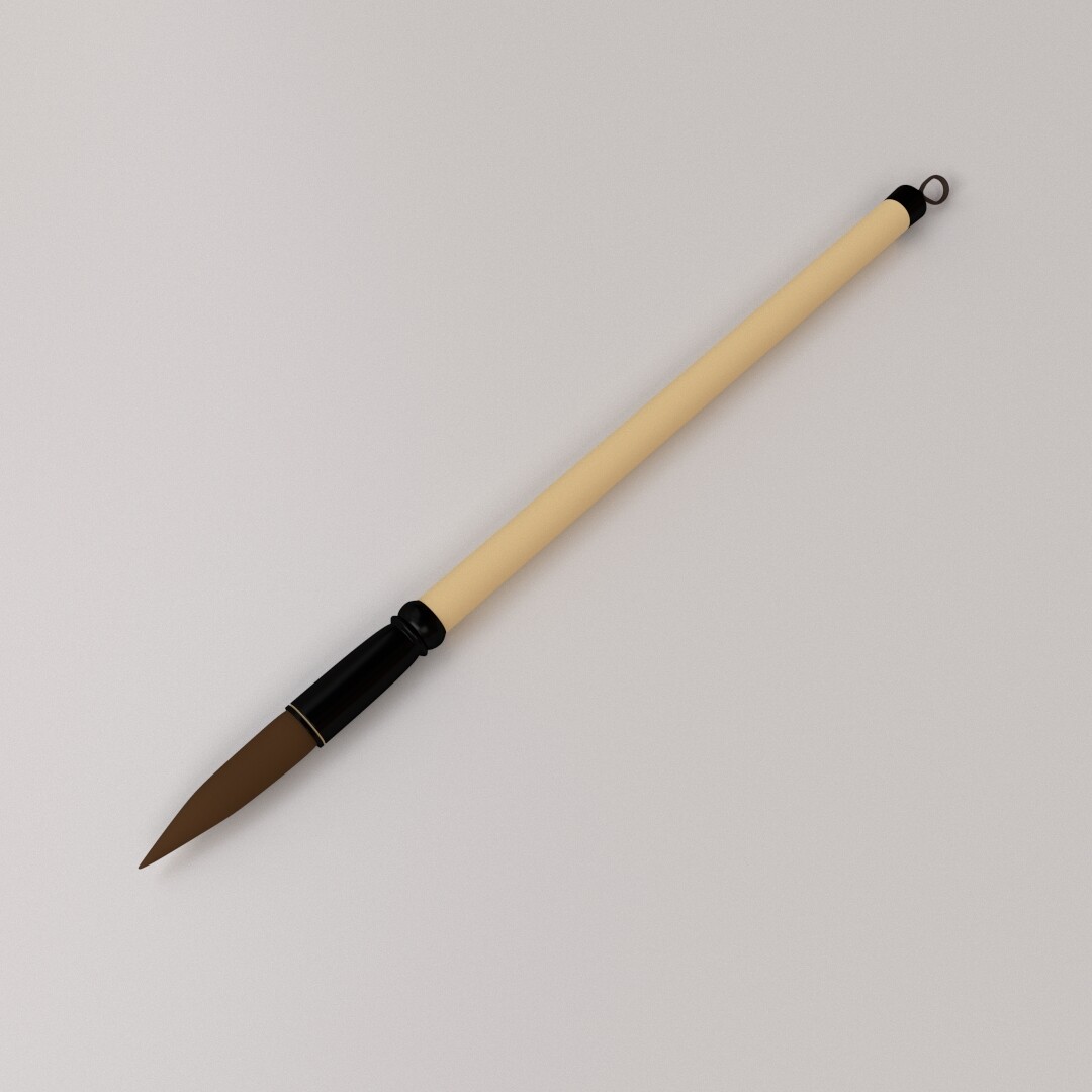 ArtStation - Calligraphy Brush | Resources