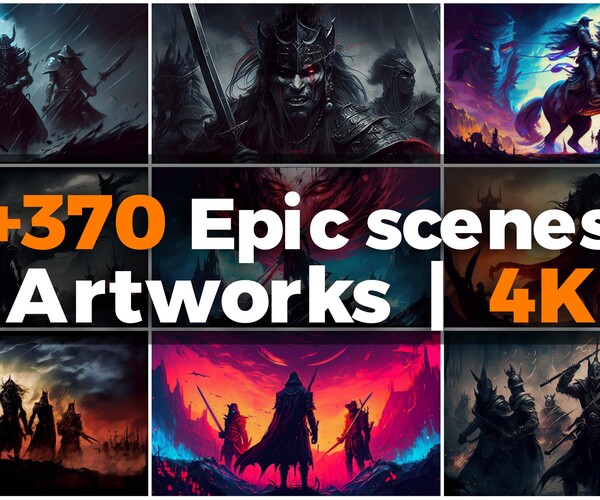 ArtStation - +370 Epic Scenes artworks (4k) | Artworks
