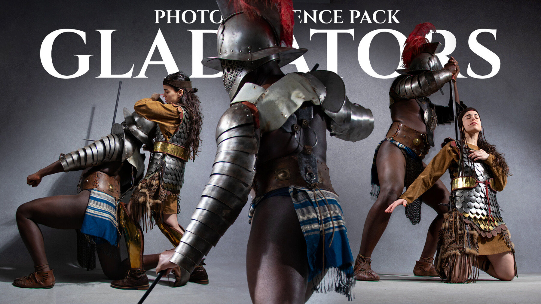 ArtStation - Gladiators - Reference Photo Pack For Artists 323 JPEGs noAI | Resources