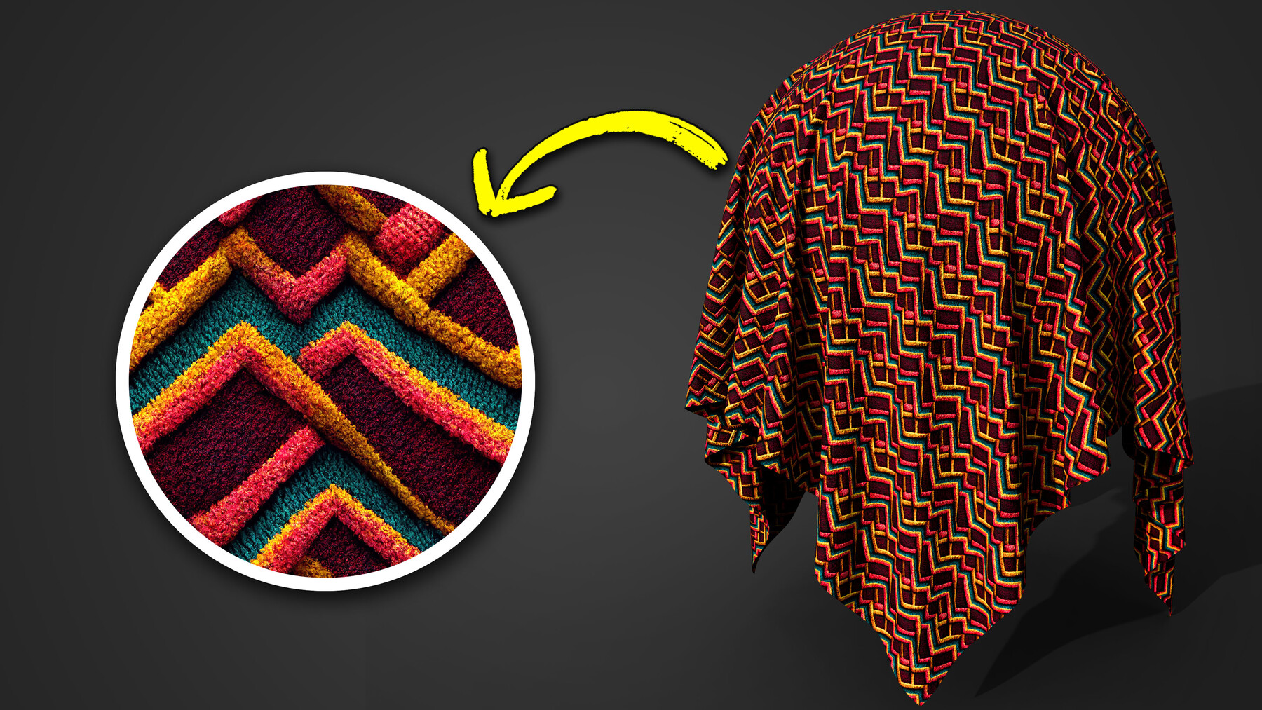 ArtStation - 100 Seamless Fabric Pattern Vol.07 + Video Tutorial | Game ...