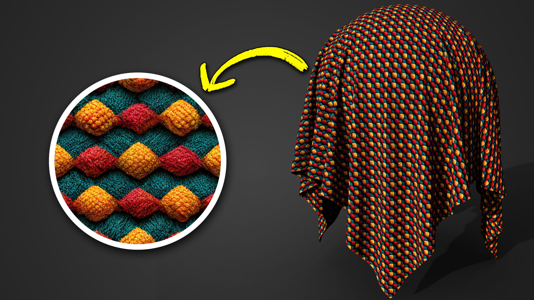 ArtStation - 100 Seamless Fabric Pattern Vol.07 + Video Tutorial | Game ...