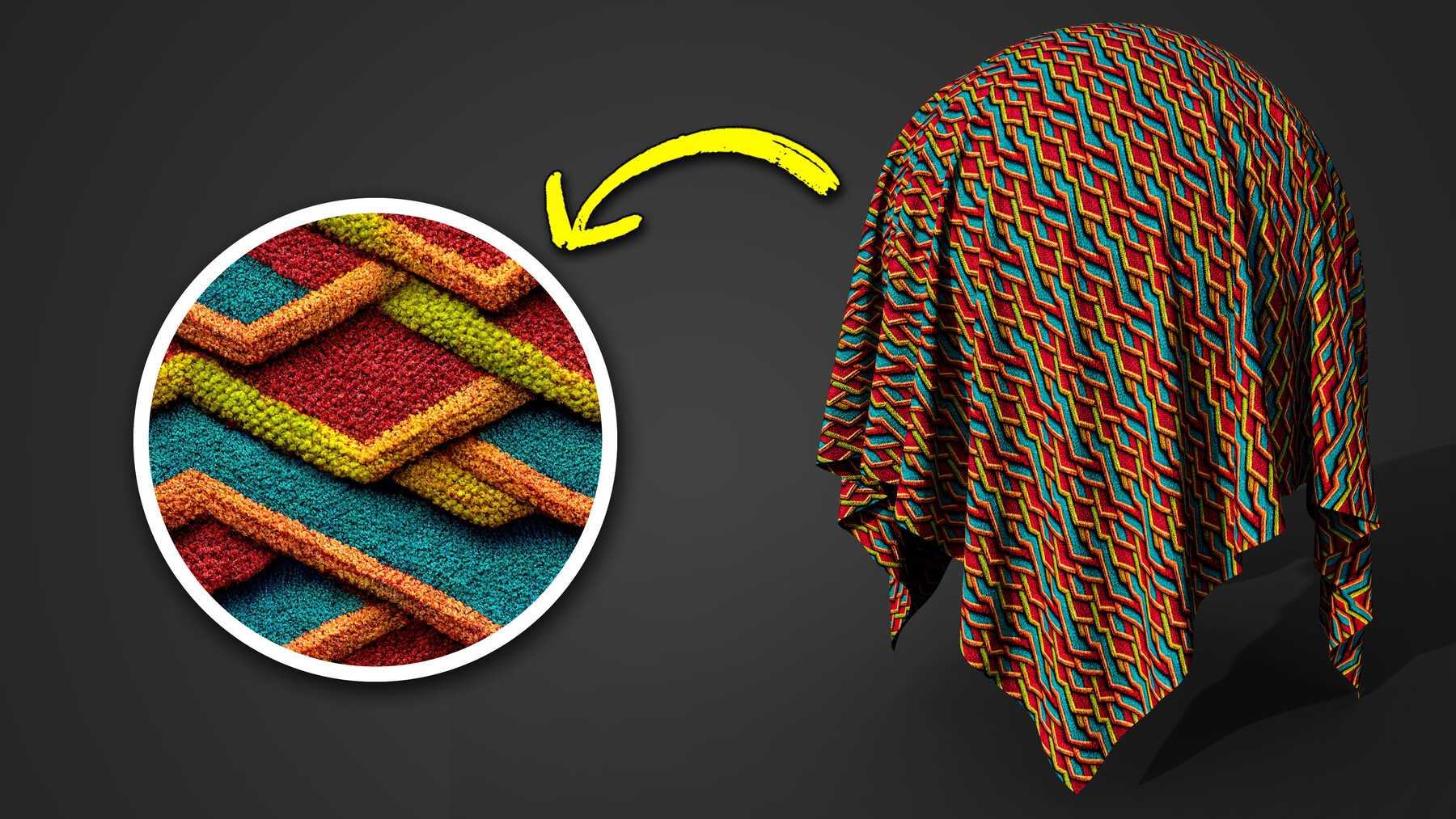 ArtStation - 100 Seamless Fabric Pattern Vol.07 + Video Tutorial | Game ...