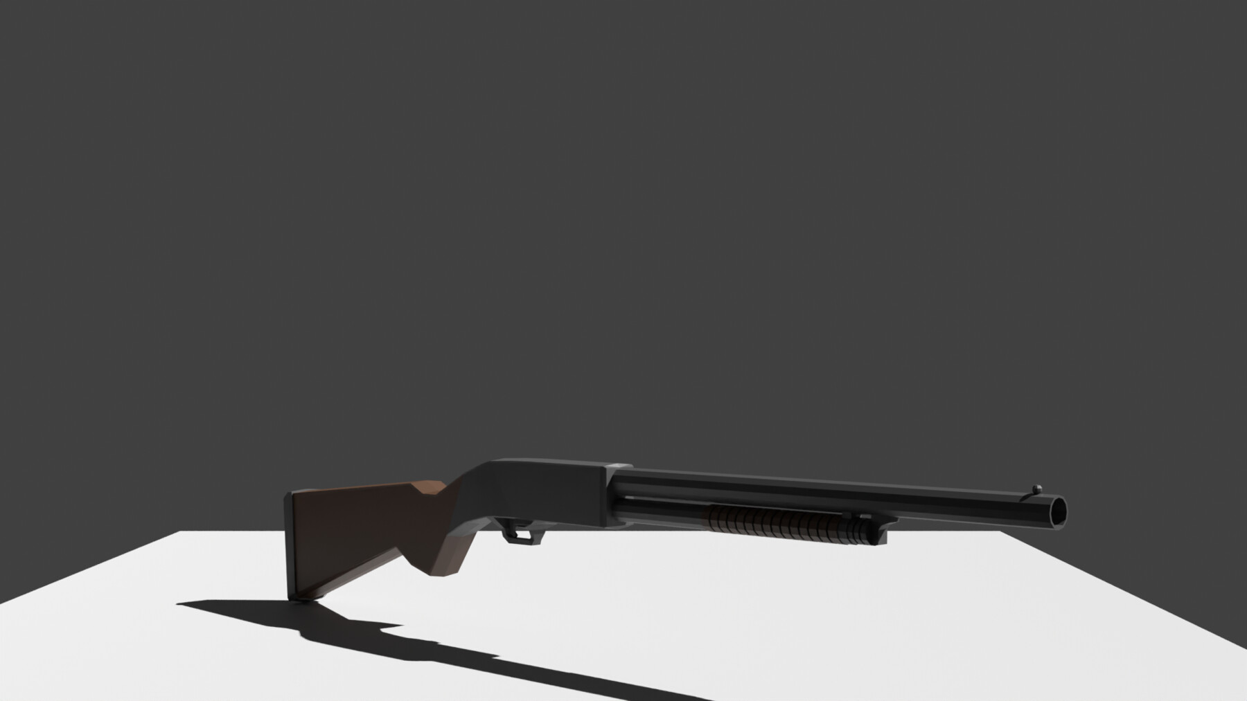 ArtStation - 3D Model Double-Barrel Shotgun | Game Assets